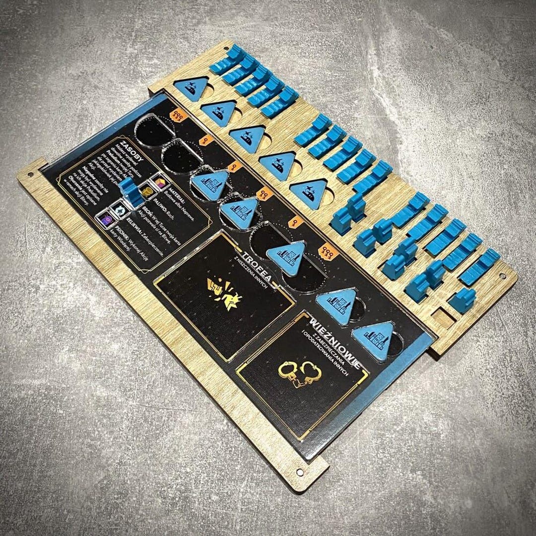 ARCS - Organizer / Playerboard / Dashboard Compatibile With Board Game ...