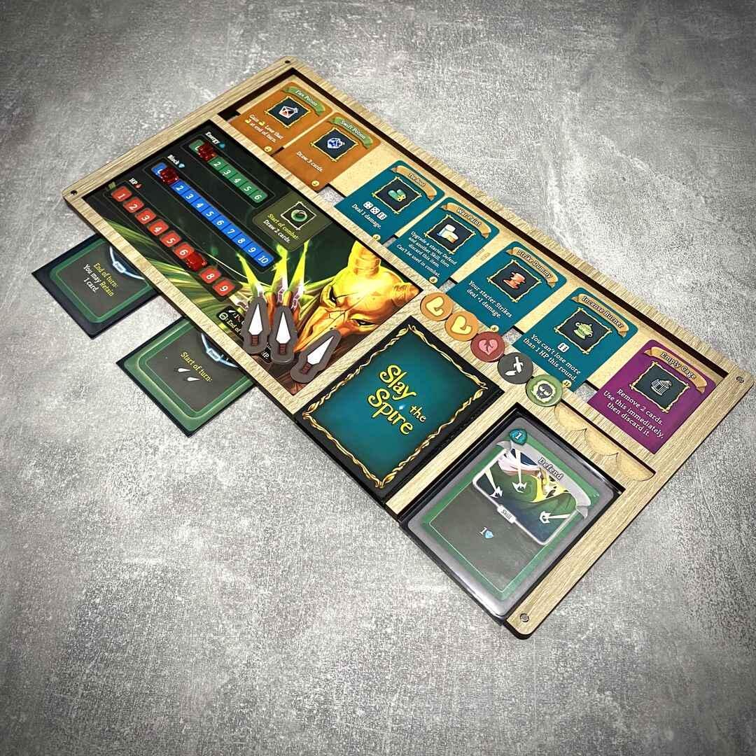 Slay the Spire - Playerboard / Dashboard Compatibile With Board Game ...