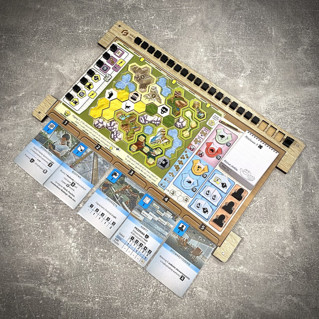 Ark Nova Playerboard / Dashboard / Tray - [UNOFFICIAL- Fan Made] - Etsy