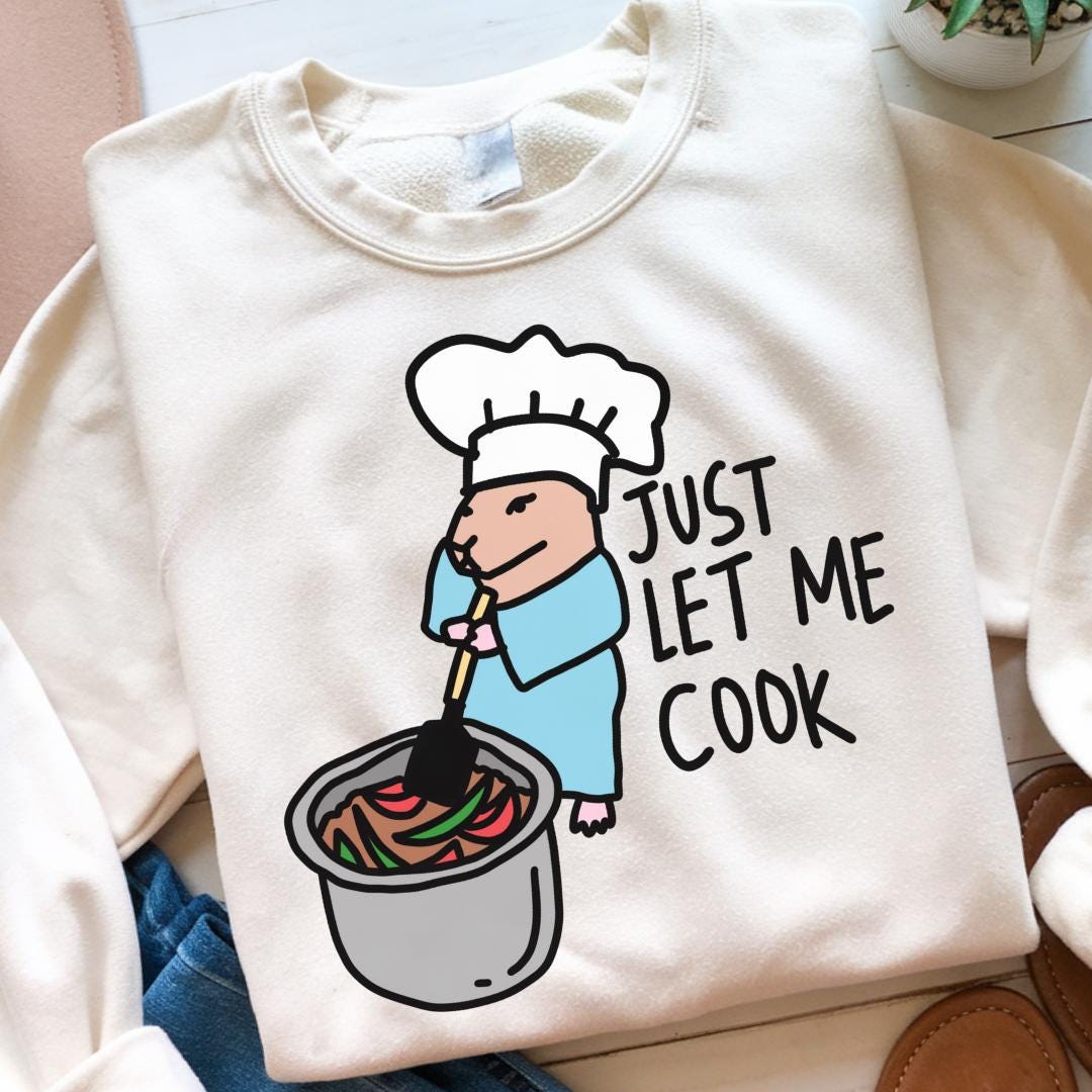 Just Let Me Cook PNG Mice Chef Cooking Clipart Funny Cartoon Relatable ...
