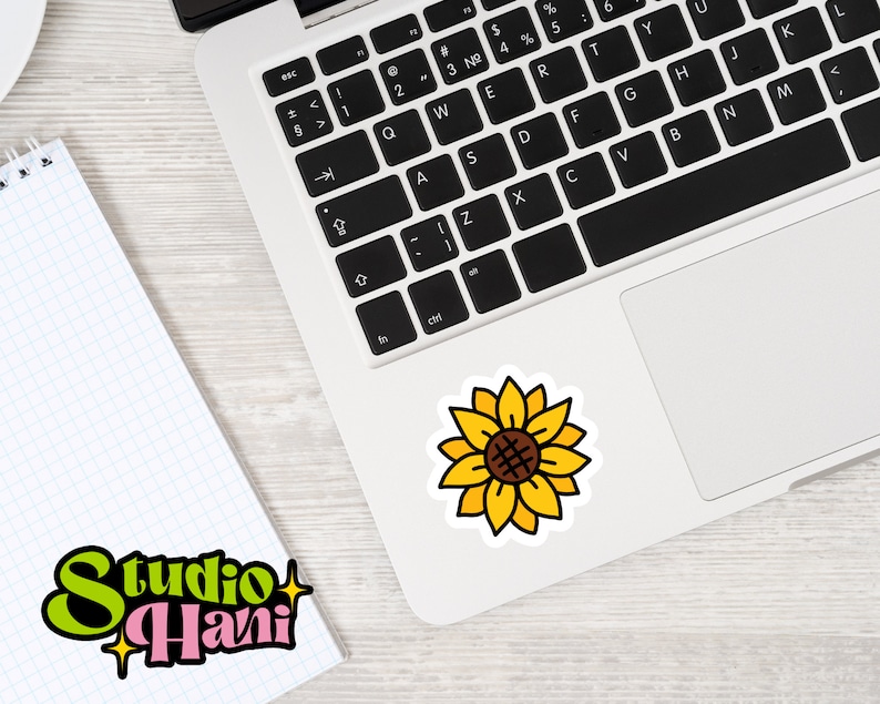Sunflower SVG PNG Doodle Clipart Spring Flower Floral Sun Summer Cut ...