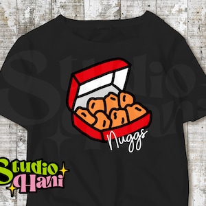 Chicken Nuggets SVG PNG Bundle Nuggs Nugget Fast Food Cut File ...