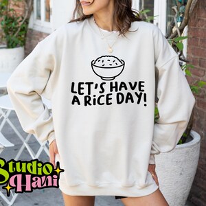 Let's Have A Rice Day SVG PNG Asian Food Funny Lover Bowl Chinese ...