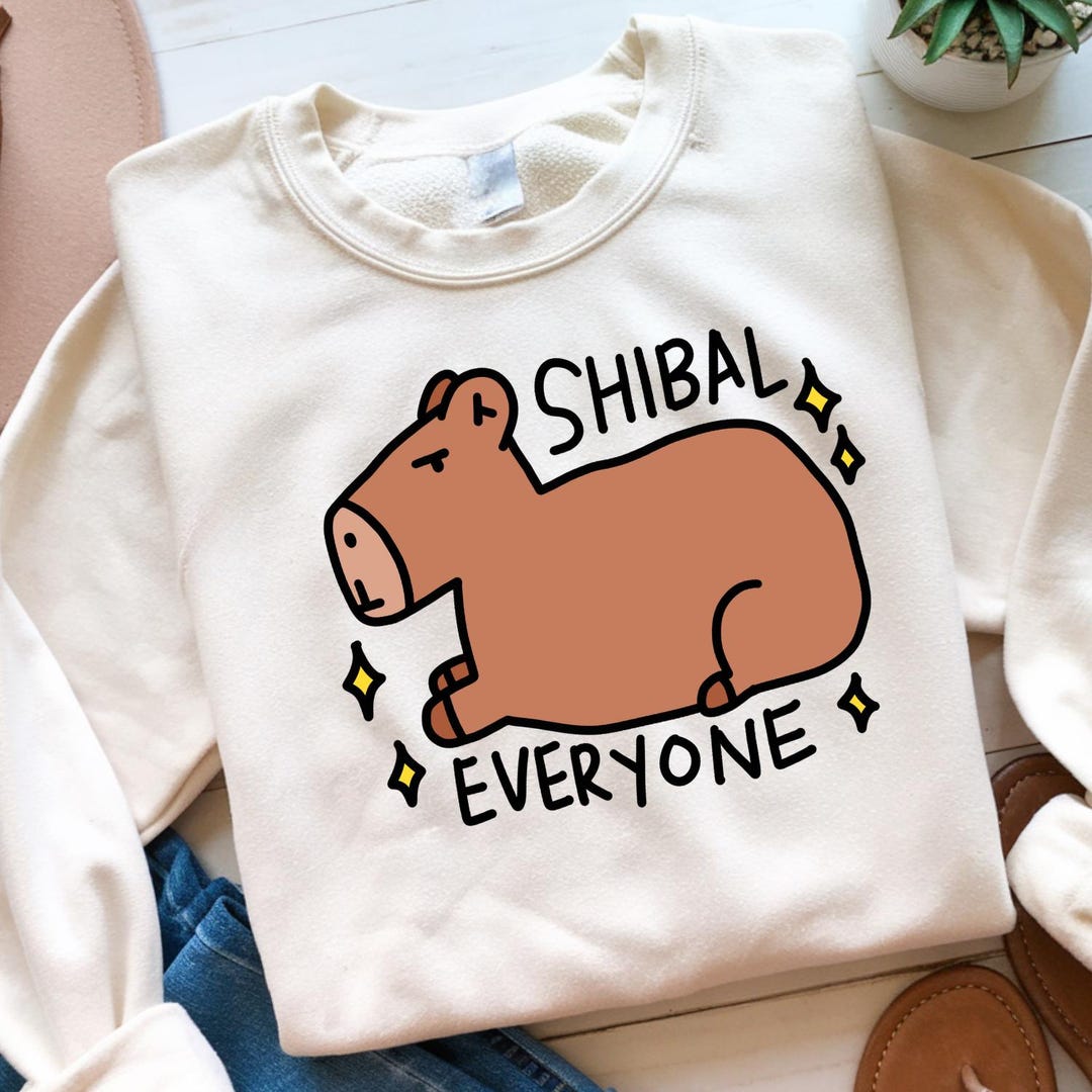 Capybara Shibal Everyone PNG Clipart Sassy Mental Health Funny Cartoon ...