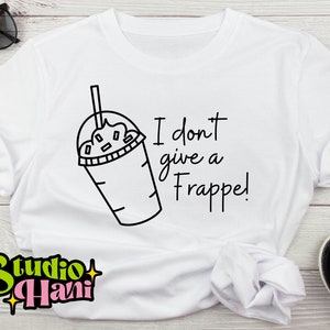 Frappe SVG PNG Frappuccino Iced Blended Coffee Whipcream Drink Clipart ...