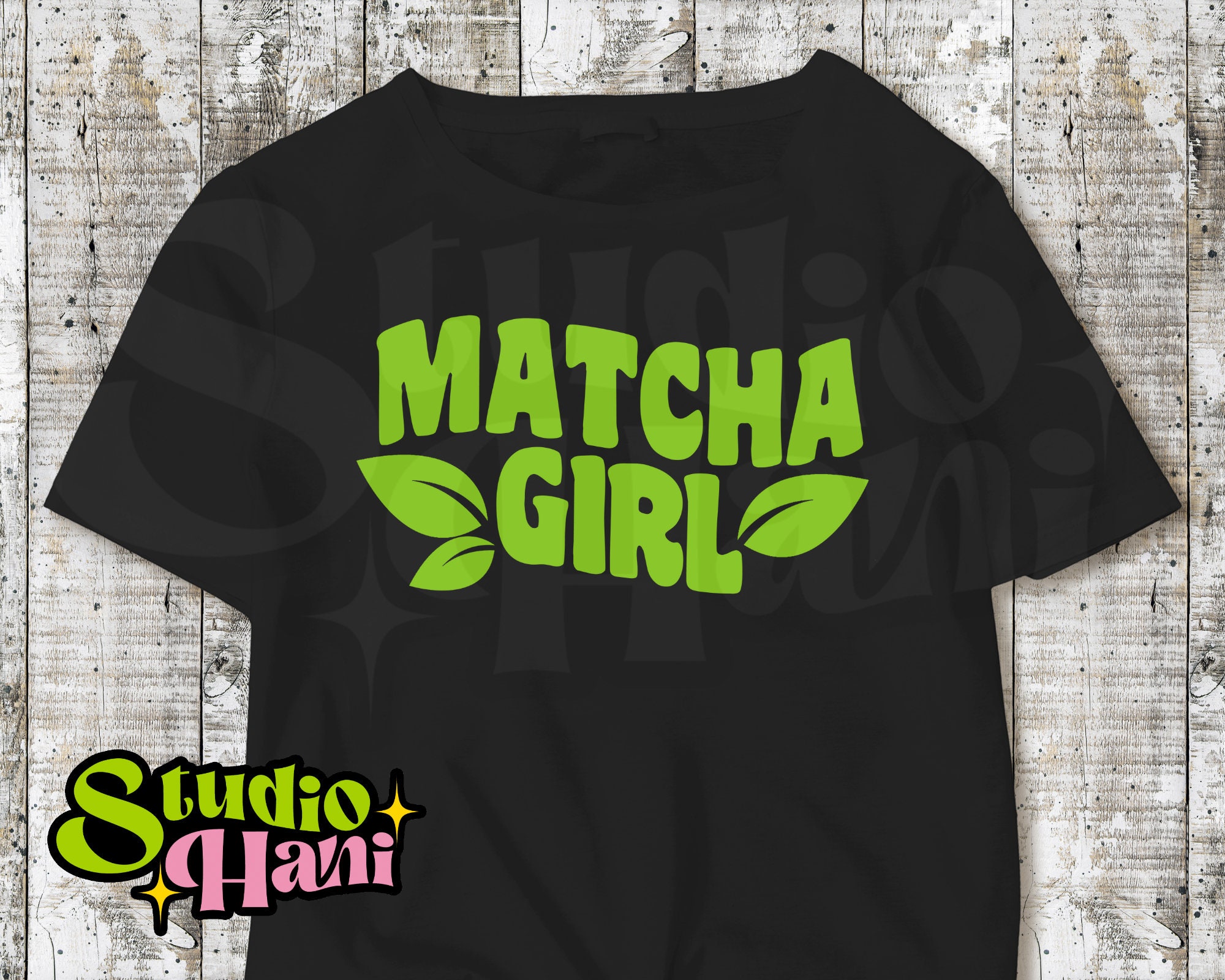 Matcha Girl SVG PNG Green Tea Lover Latte Caffeine Cut File Cricut ...