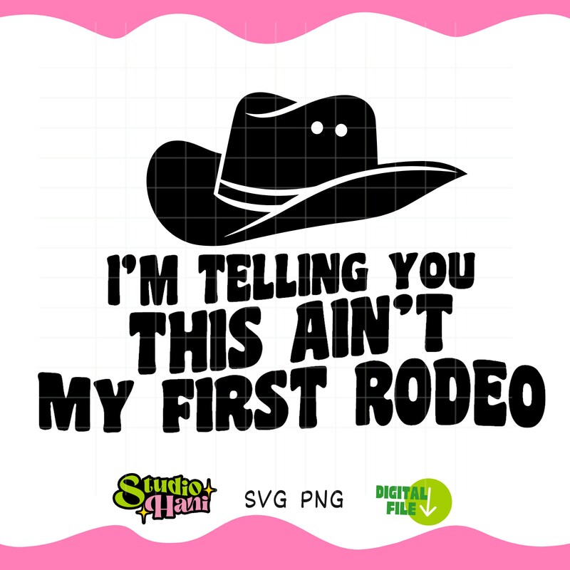 My First Rodeo Svg - Etsy