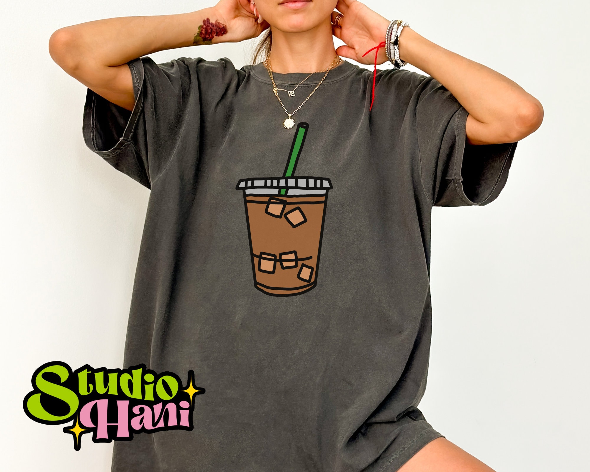 Coffee SVG PNG Doodles Frappe Espresso Iced Coffee Trendy Beans Mug Cut ...