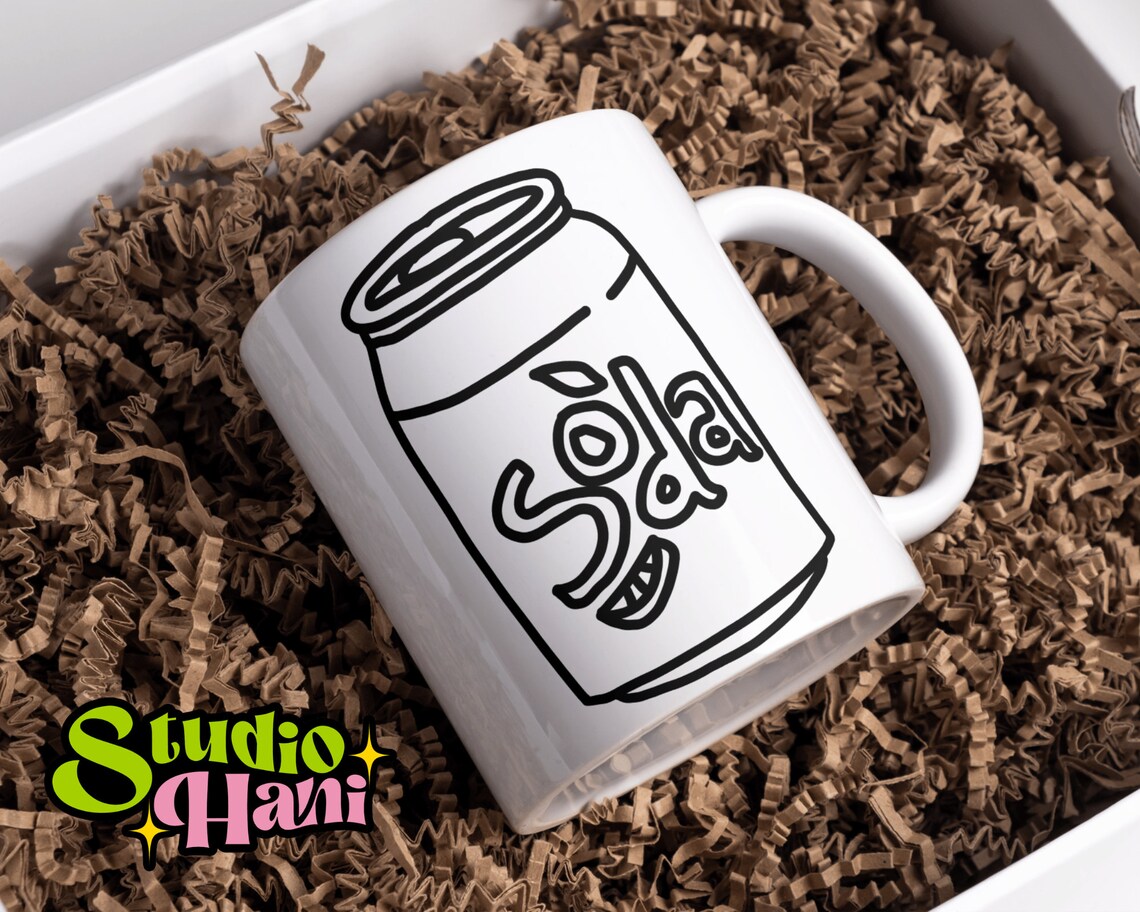 Beverages SVG PNG Bundle Doodle Drinks Banana Milk Soda Boba Coffee ...