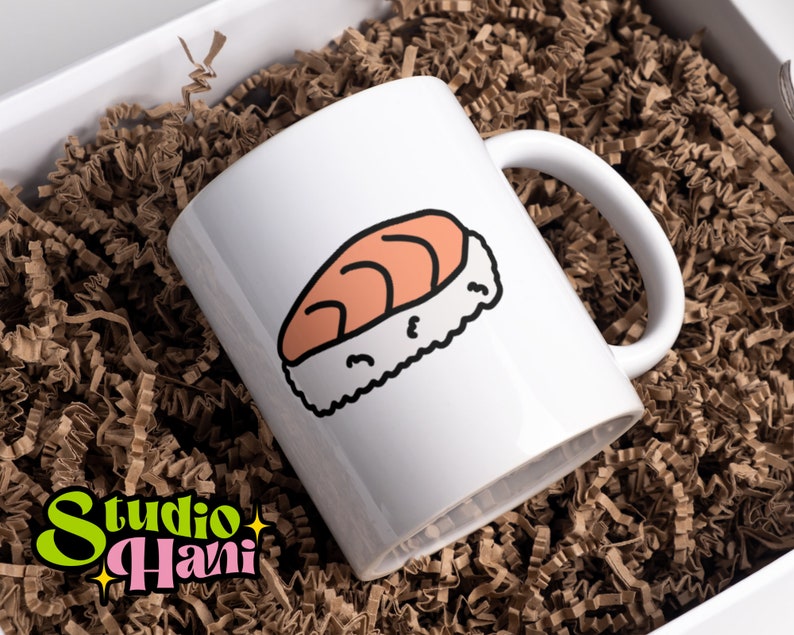 Sushi SVG PNG Bundle Clipart Illustrations Japanese Food Wasabi Roll ...