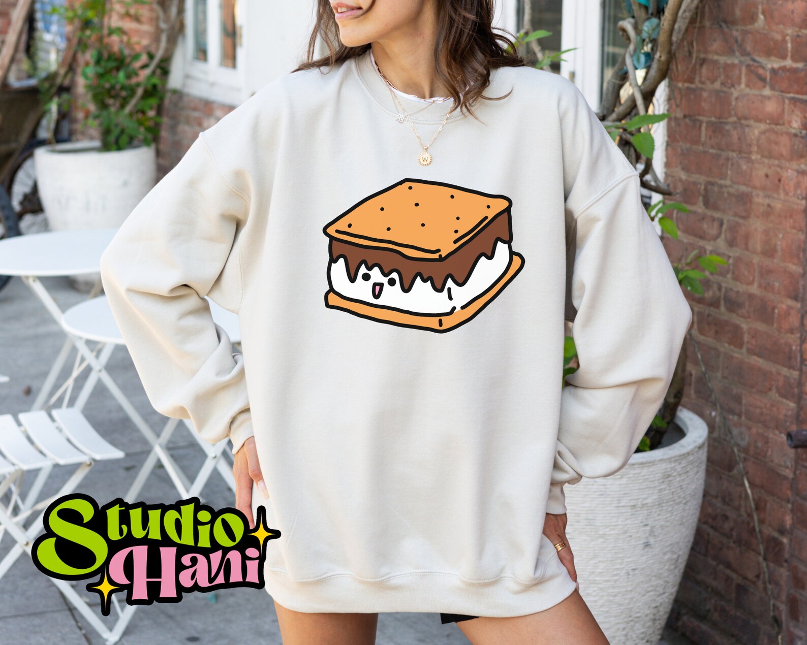 Cute Smores SVG PNG Marshmallow Biscuit Camping Food Illustrations ...