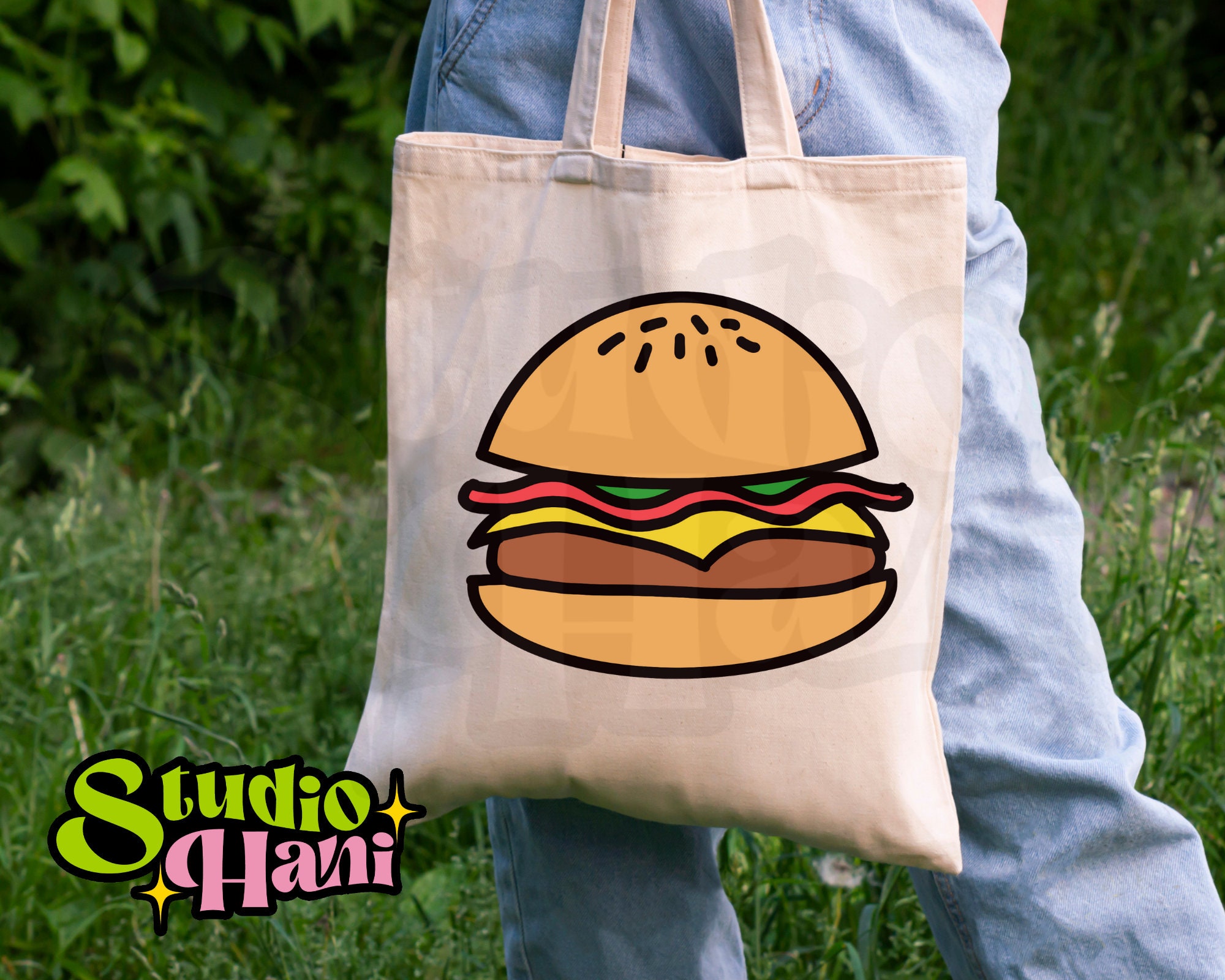 Burgers SVG PNG Fast Food Cheeseburger Double Cheese Bacon Chicken ...