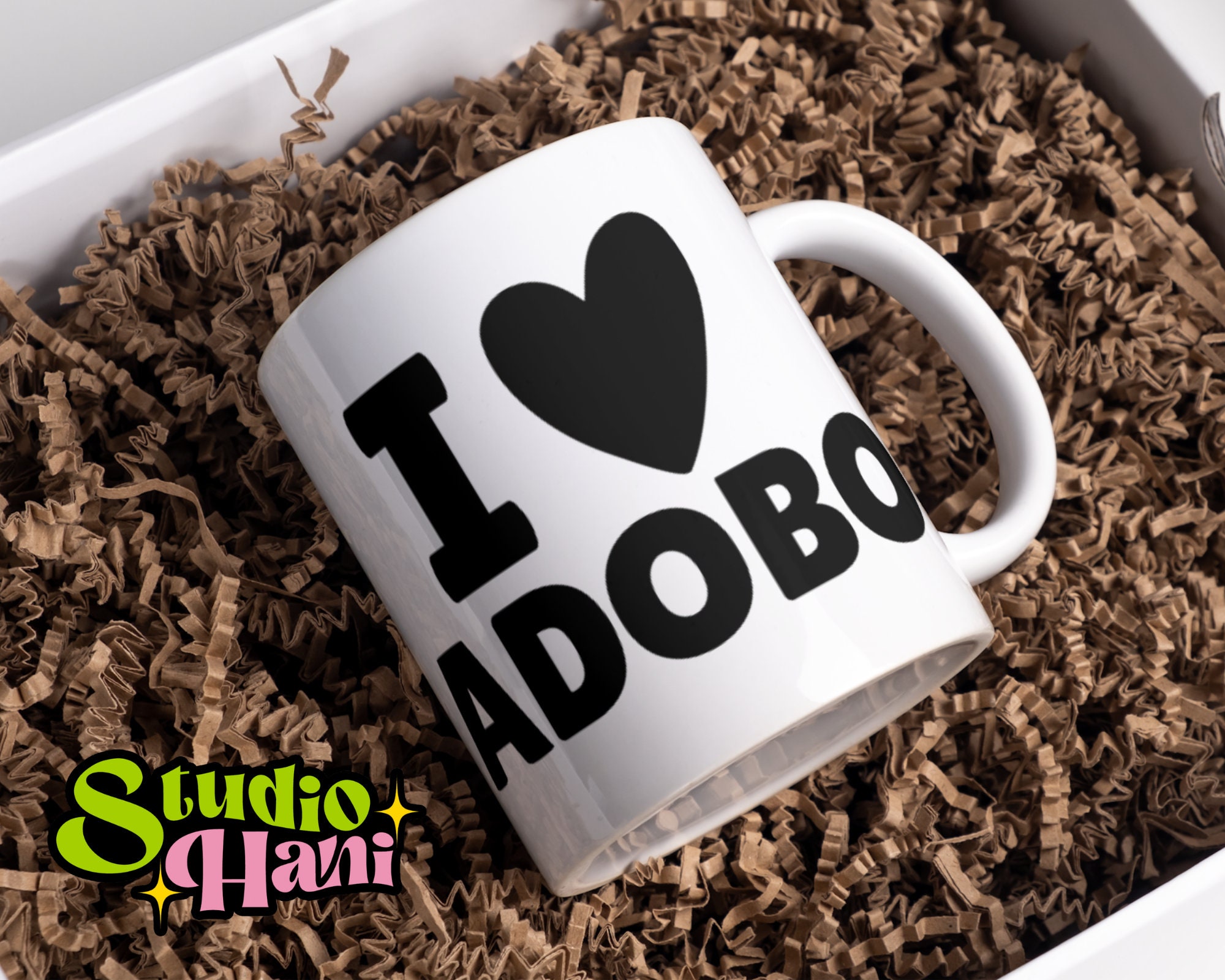 I Love Adobo SVG PNG Filipino Pinoy Food Funny Asian Food Bowl Cut File ...