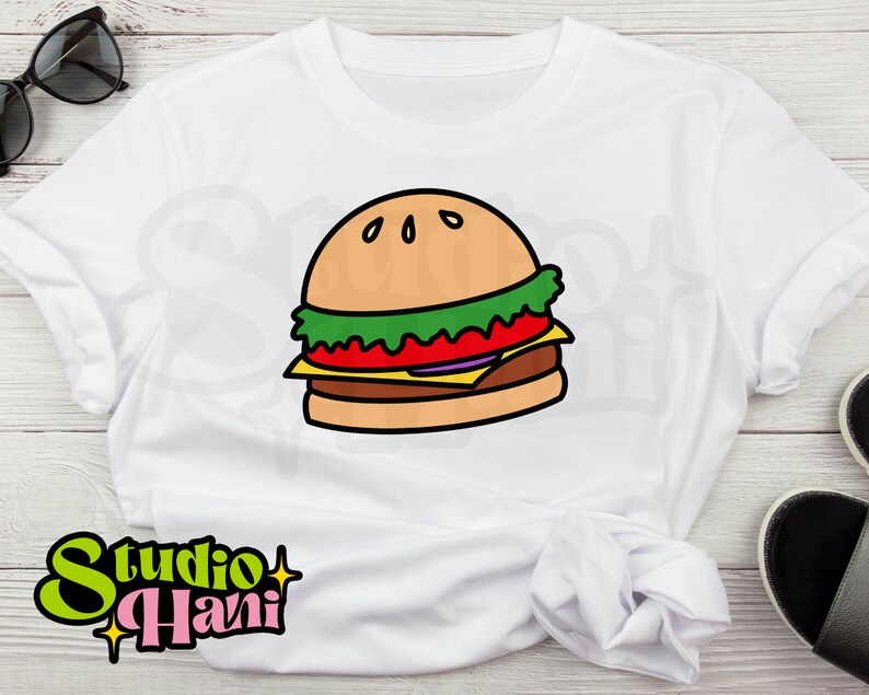 Fast Food SVG PNG Burger Fries Milkshake Corndog Pizza Hotdog Street ...