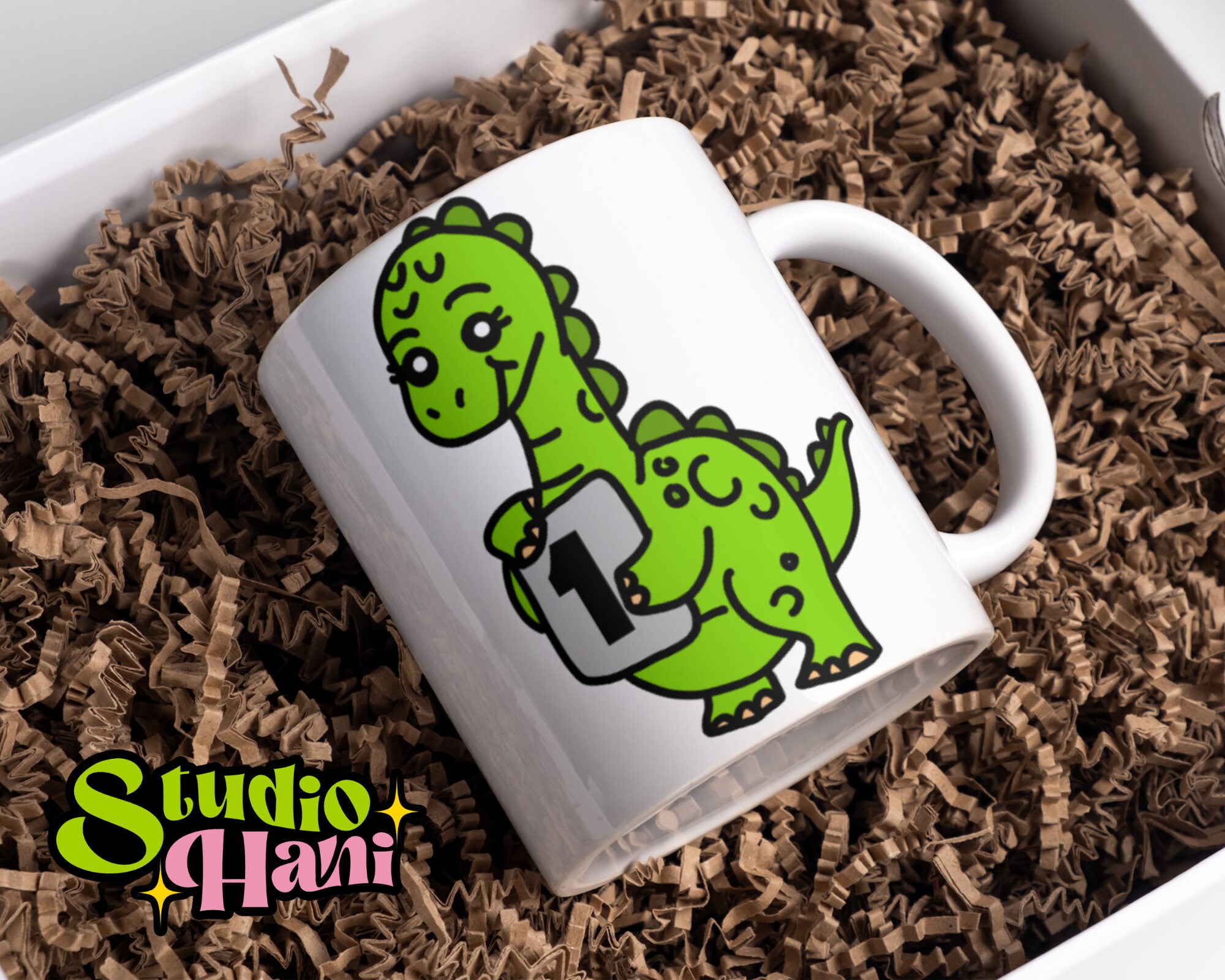 Dinosaur Number 2 SVG PNG Doodle Dino Birthday Party Theme Event 2nd ...