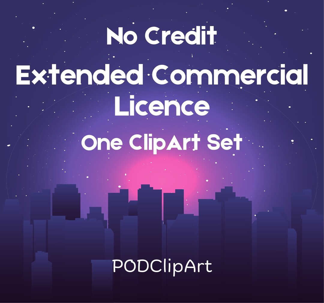 Extended Commercial License - Etsy