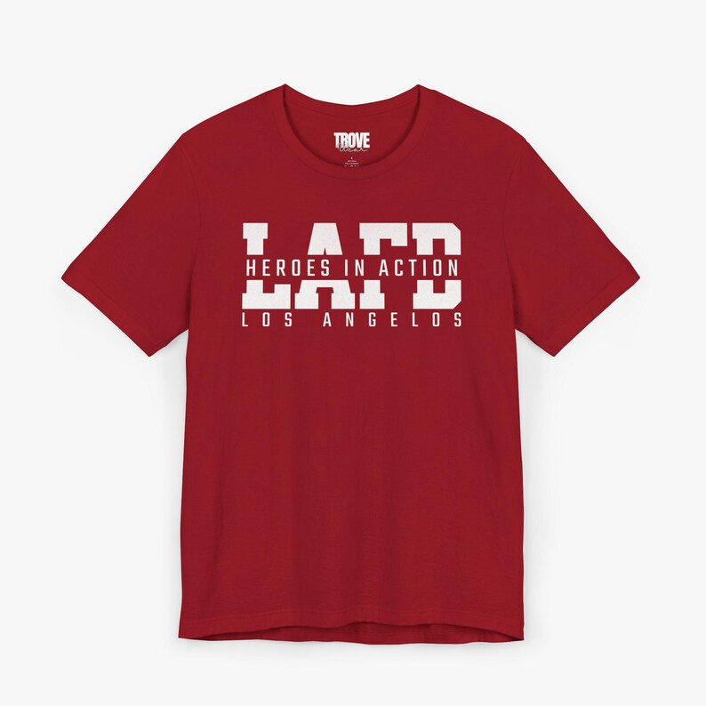 LAFD T-shirt Los Angeles Fire Department Shirt LAFD Strong California ...