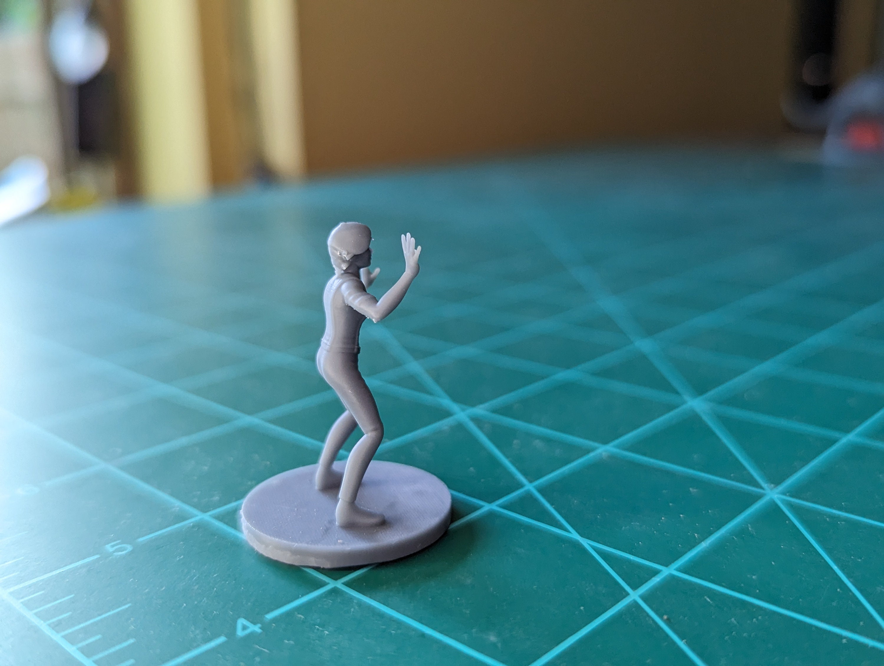 Female Elf Mime Miniature Dnd and Other Fantasy Games - Etsy