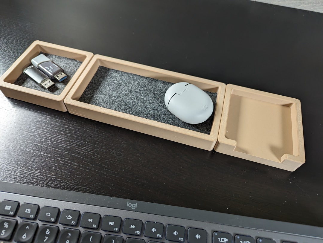 Modular Office Desk Organizer Tray Customizable Home Storage Solution ...