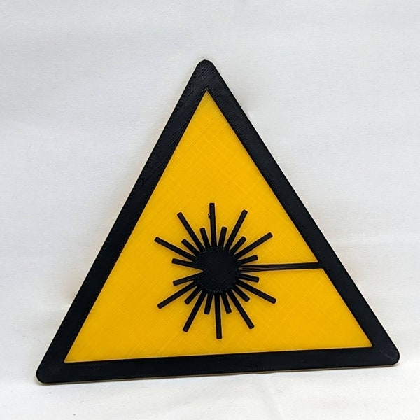 Laser in Use Sign - Etsy