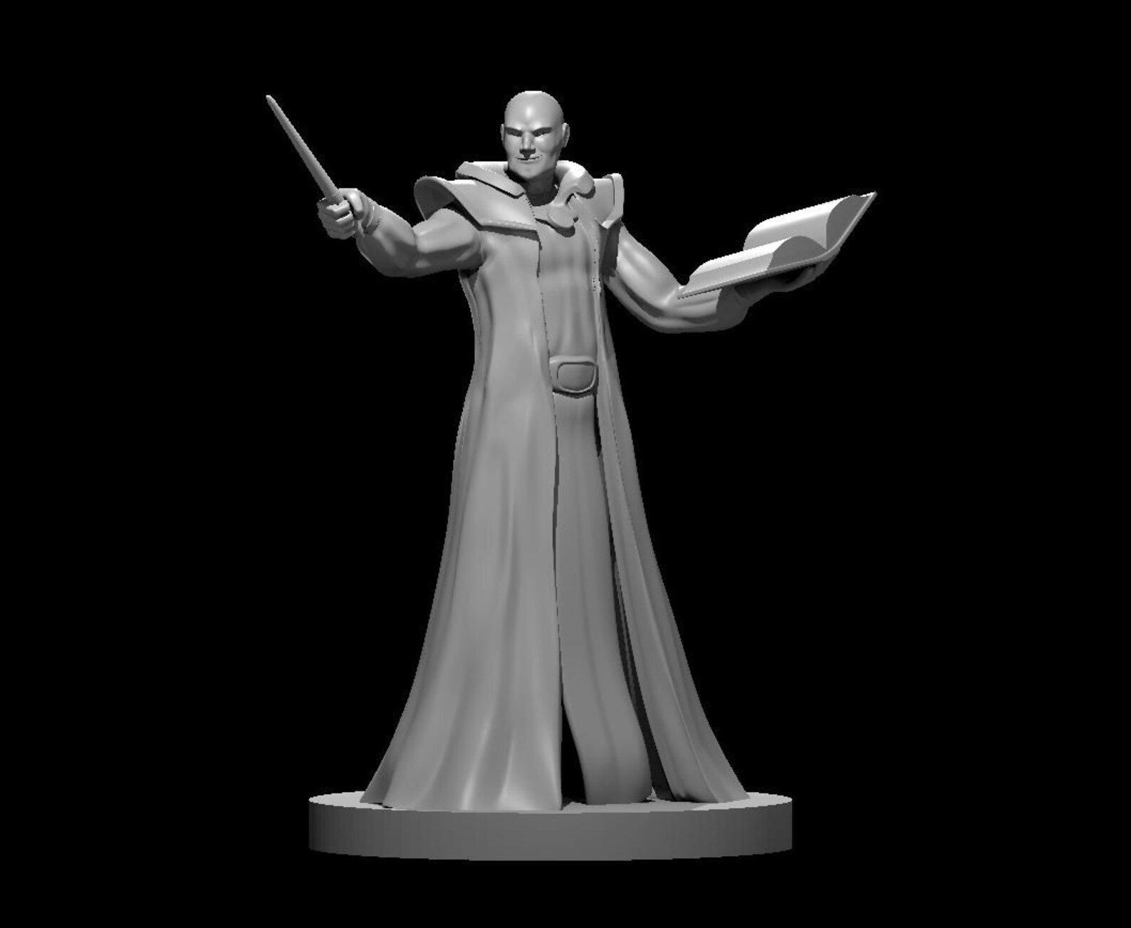 Male Illusionist Wizard Miniature 8k 3D Printed for Dnd and Other ...