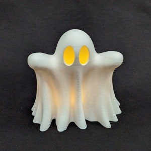 Cute Ghost With Tea Light - Halloween Decoration With LED Tea Light ...