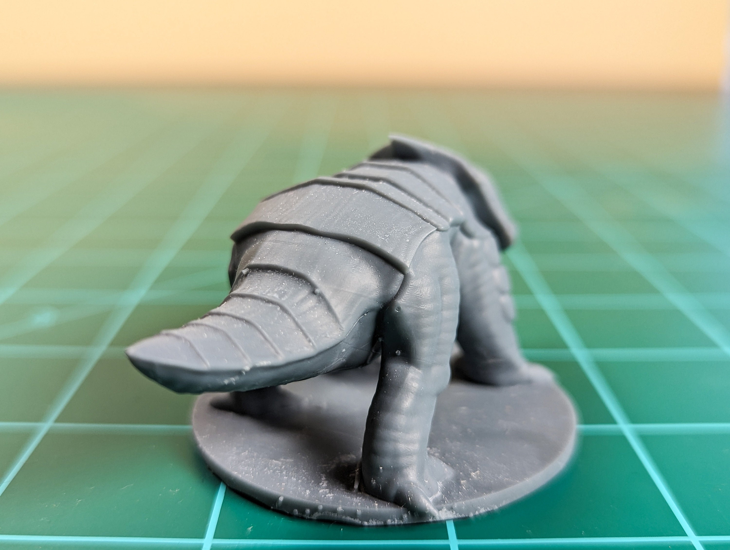 Unprimed Bulette Miniature for Dnd Detailed 28mm Scale Fantasy RPG ...