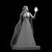 Elf Mage Miniature Wizard Mini Sorcerer Dungeons and Dragons Mini RPG ...
