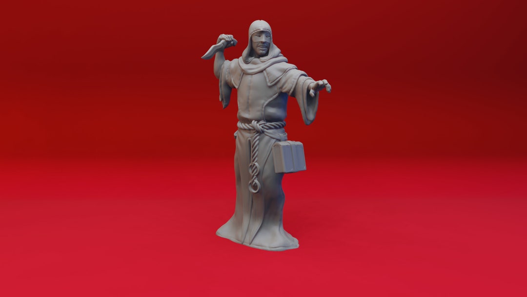 Cultist Miniatures by Yasashii Kyojin Studio Unprimed Resin 3D Prints ...