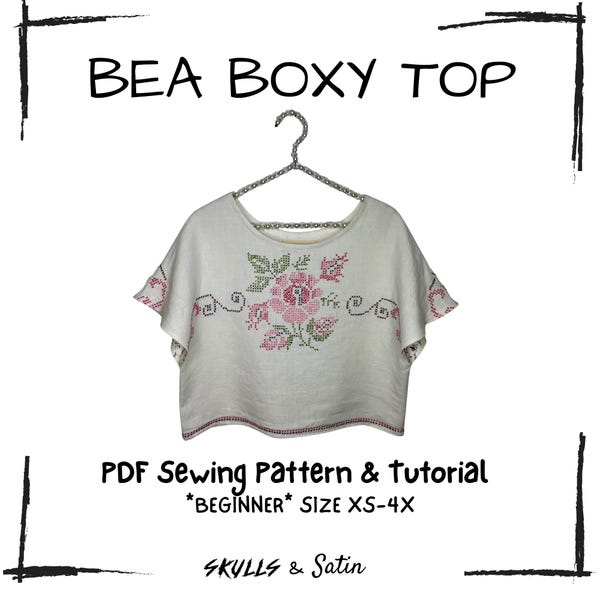 Boxy Top - Etsy