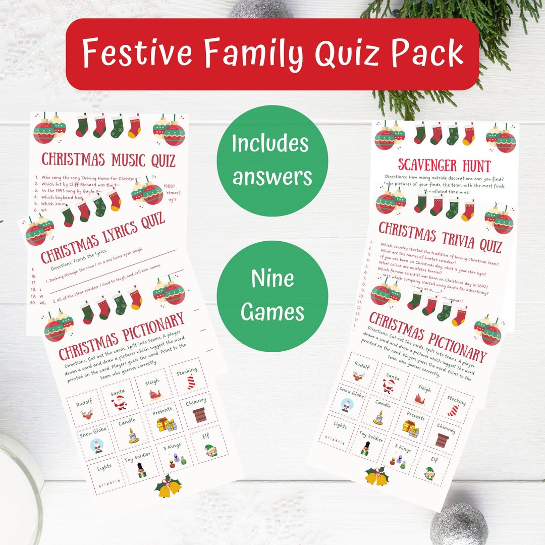 Christmas Quiz Office Fun Festive Fun Christmas Music Quiz Christmas ...