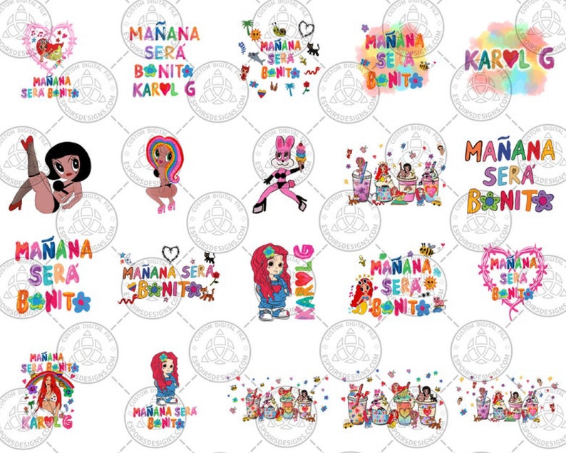 Manana Sera Bonito Png Karol G PNG SVG Bundle Karo G - Etsy