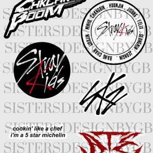 Stray Kids Png/jpg/pdf Digital Prints Sticker-kpop Stray Kids PNG for ...