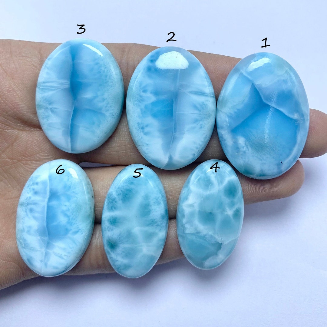 Top Quality Amazing Larimar Gemstone Cabochon, Unique Larimar Gemstone ...