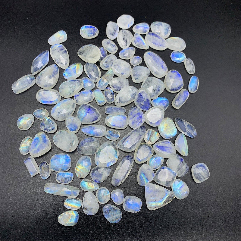 Faceted Moonstone - Etsy