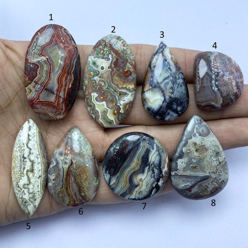 Crazy Lace Agate - Etsy