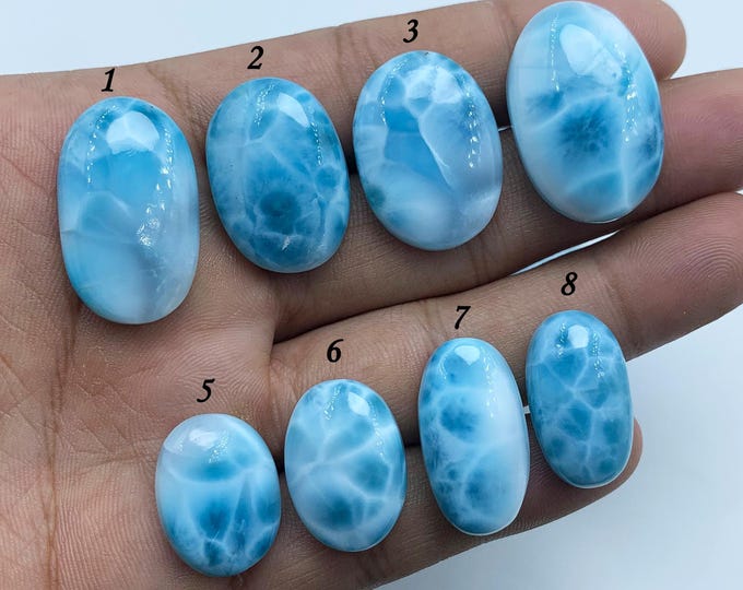 Beautiful Blue Color Larimar Gemstone, Top Grade Quality Natural ...