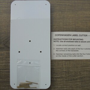 Name Brand Snuff Can Lid Can Opener Sign Original New in Package - Etsy