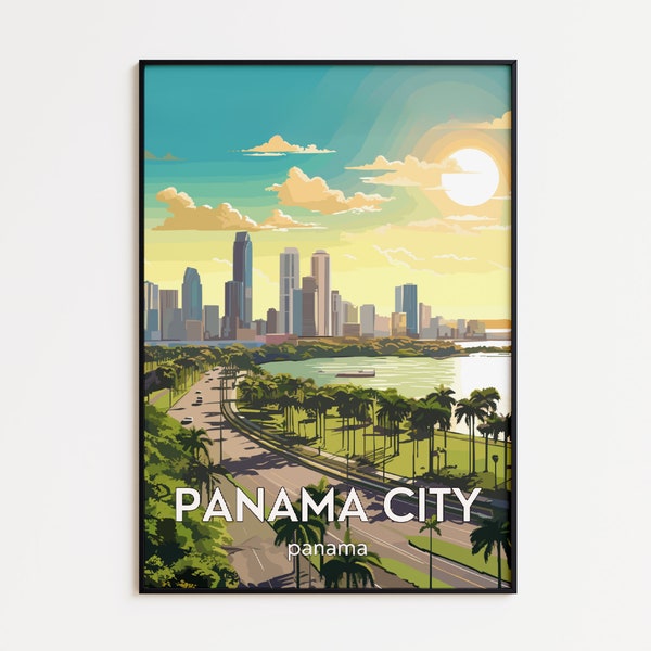 Panama Poster - Etsy UK