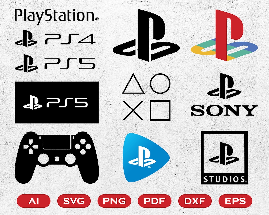 Playstation Svg Bundle, Games Svg, Sony Playstation Svg, Game Svg ...