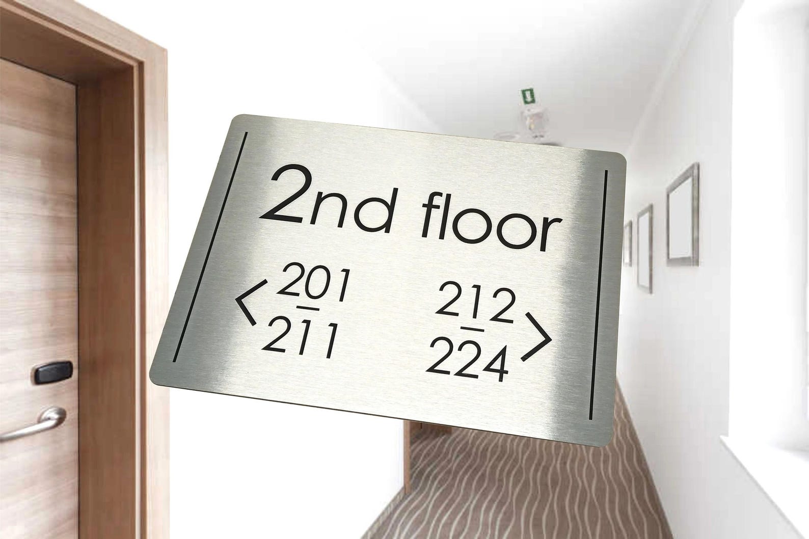 Custom Directional Signs, Hotel Room Directories, Floor Navigation ...