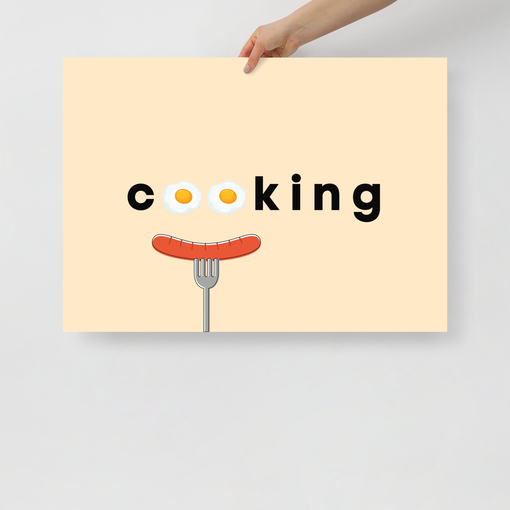 Cook Your Masterpiece: a Poster for All Cooking Lovers - Poster - Etsy