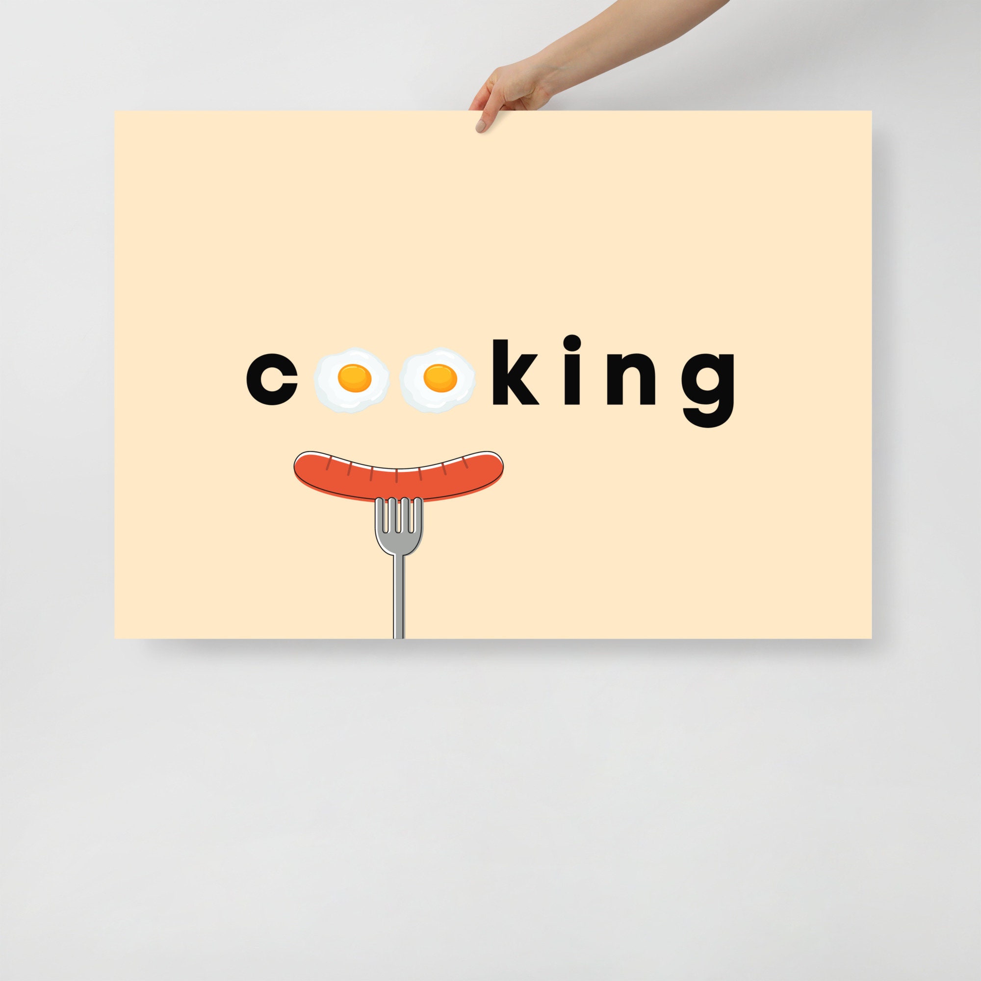 Cook Your Masterpiece: a Poster for All Cooking Lovers - Poster - Etsy