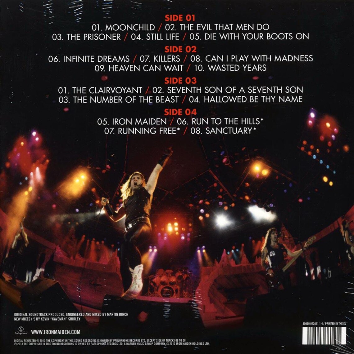 Iron Maiden - Maiden England '88 (ltd. Ed.) (2xlp) (remastered ...
