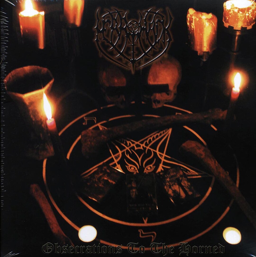 Merrimack Obsecrations to the Horned / 2xlp Vinyl back on Black / Rock ...