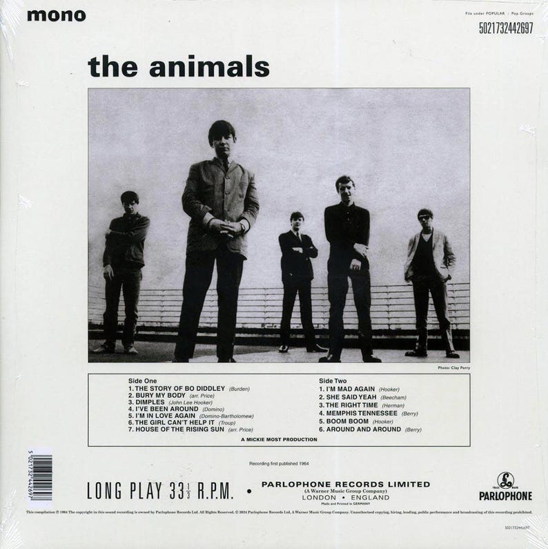The Animals - the Animals (60th Anniv. Ed.) (mono) (ltd. Ed.) (yellow ...
