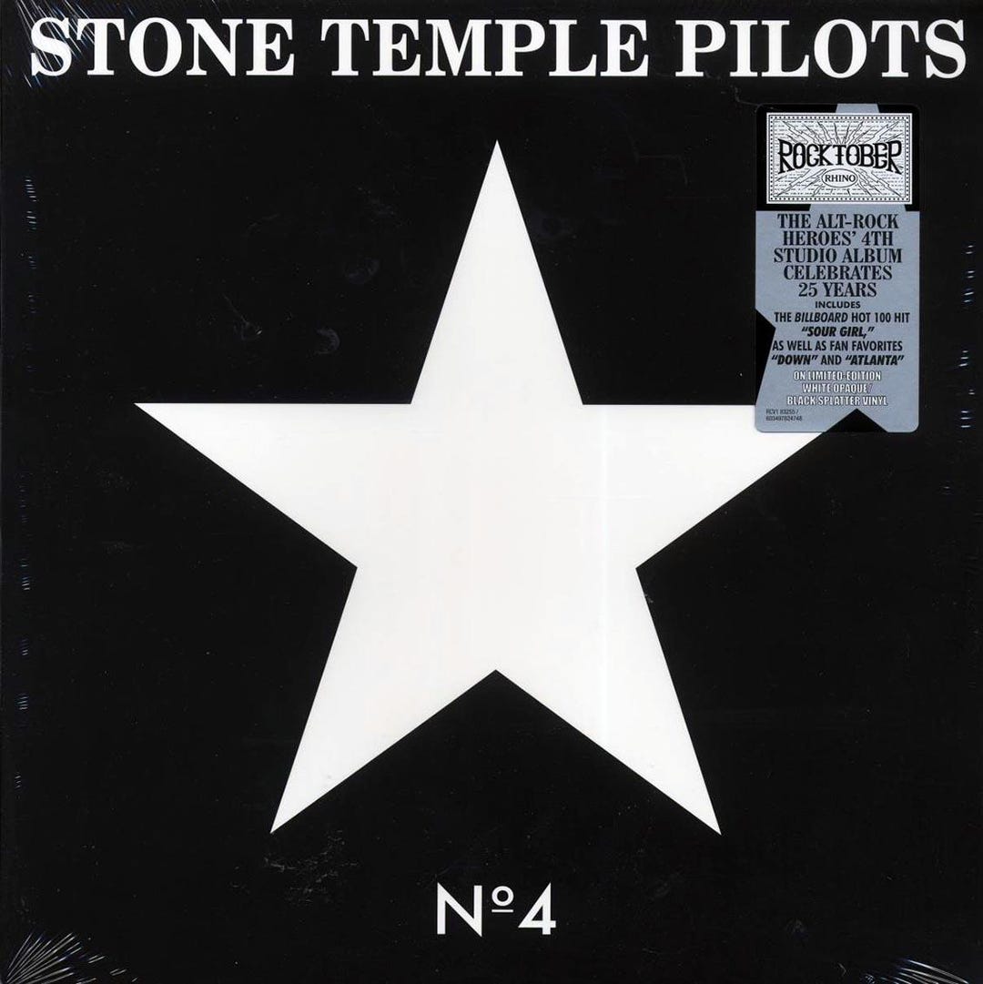 Stone Temple Pilots - No4 (ltd. Ed.) (white Opaque/black Splatter Vinyl ...