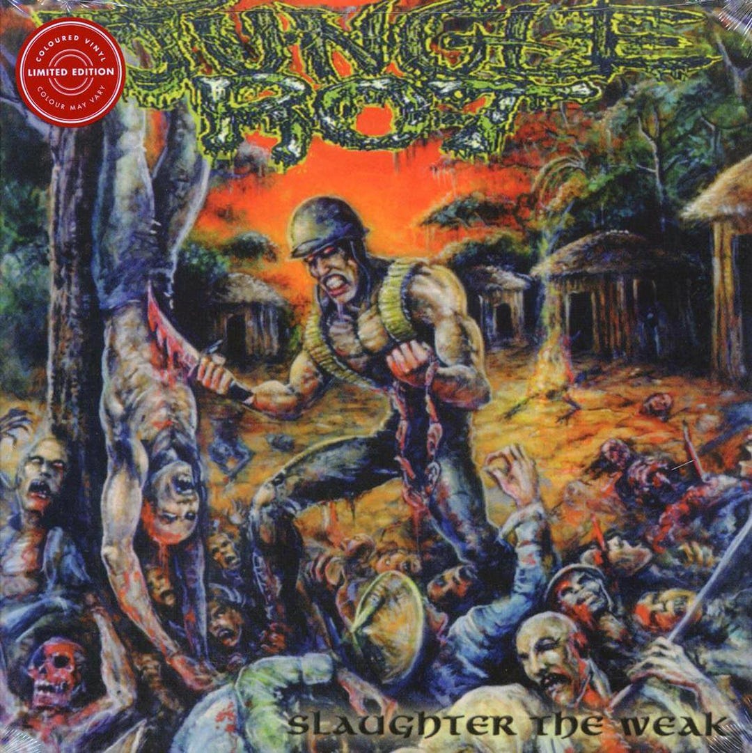 Jungle Rot - Slaughter of the Weak (ltd. Ed.) (clear Vinyl) / LP Vinyl ...
