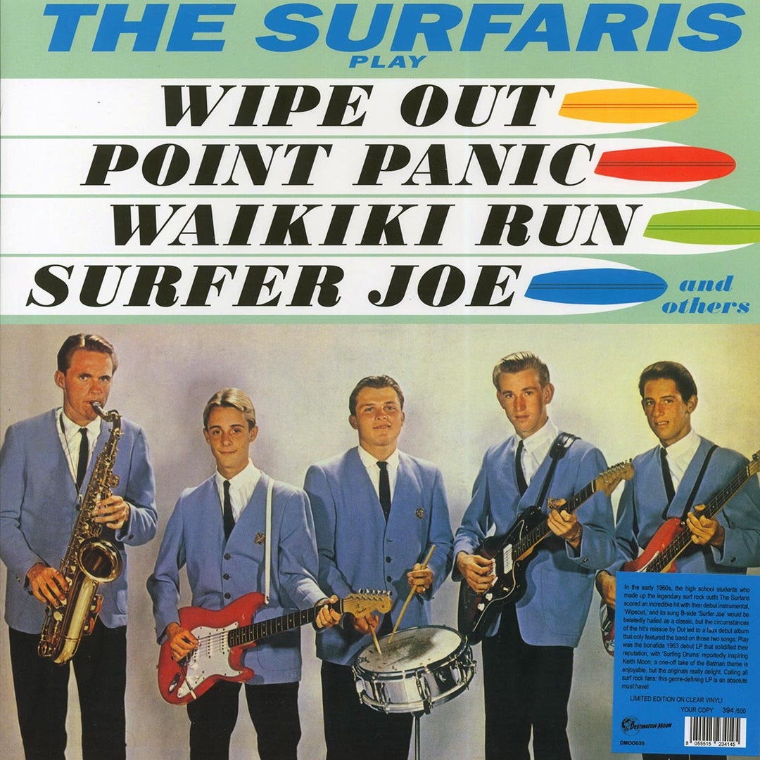 The Surfaris - Play (ltd. 500 Copies Made) (clear Vinyl) (destination ...