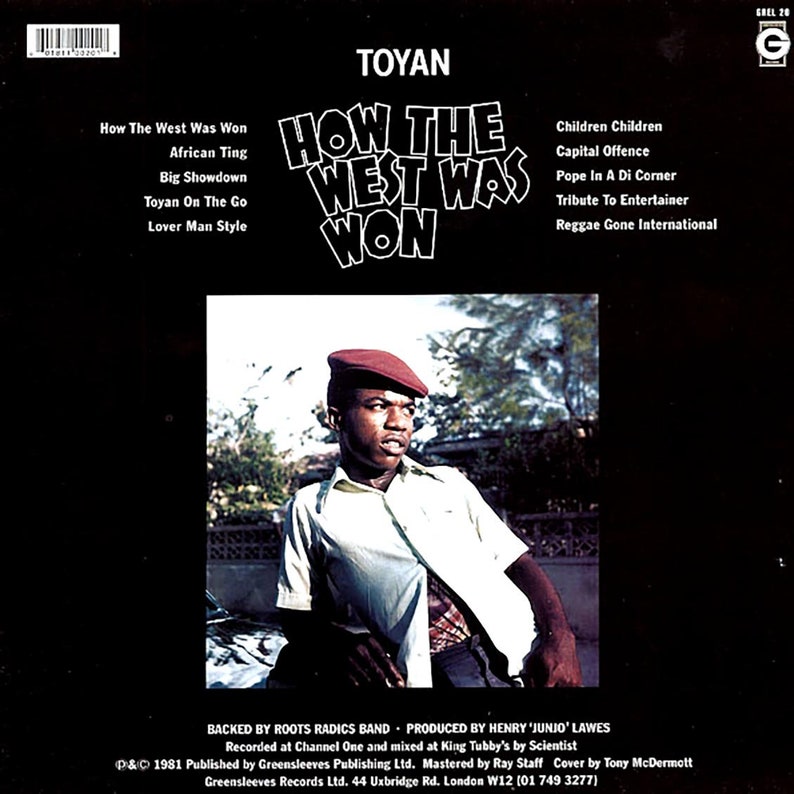 Toyan How the West Was Won / LP Vinyl greensleeves / Reggae / Reggae ...